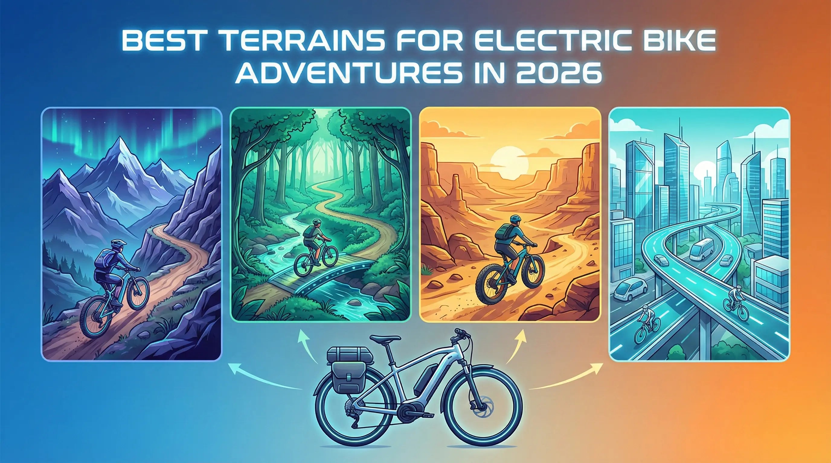 Best Terrains for Electric Bike Adventures in 2026: GPS-Ready Routes