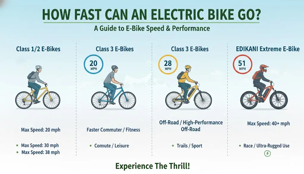 How Fast Can an Electric Bike Go