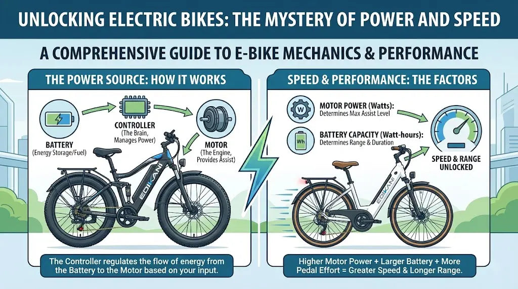 Unlocking Electric Bikes: The Mystery of Power and Speed